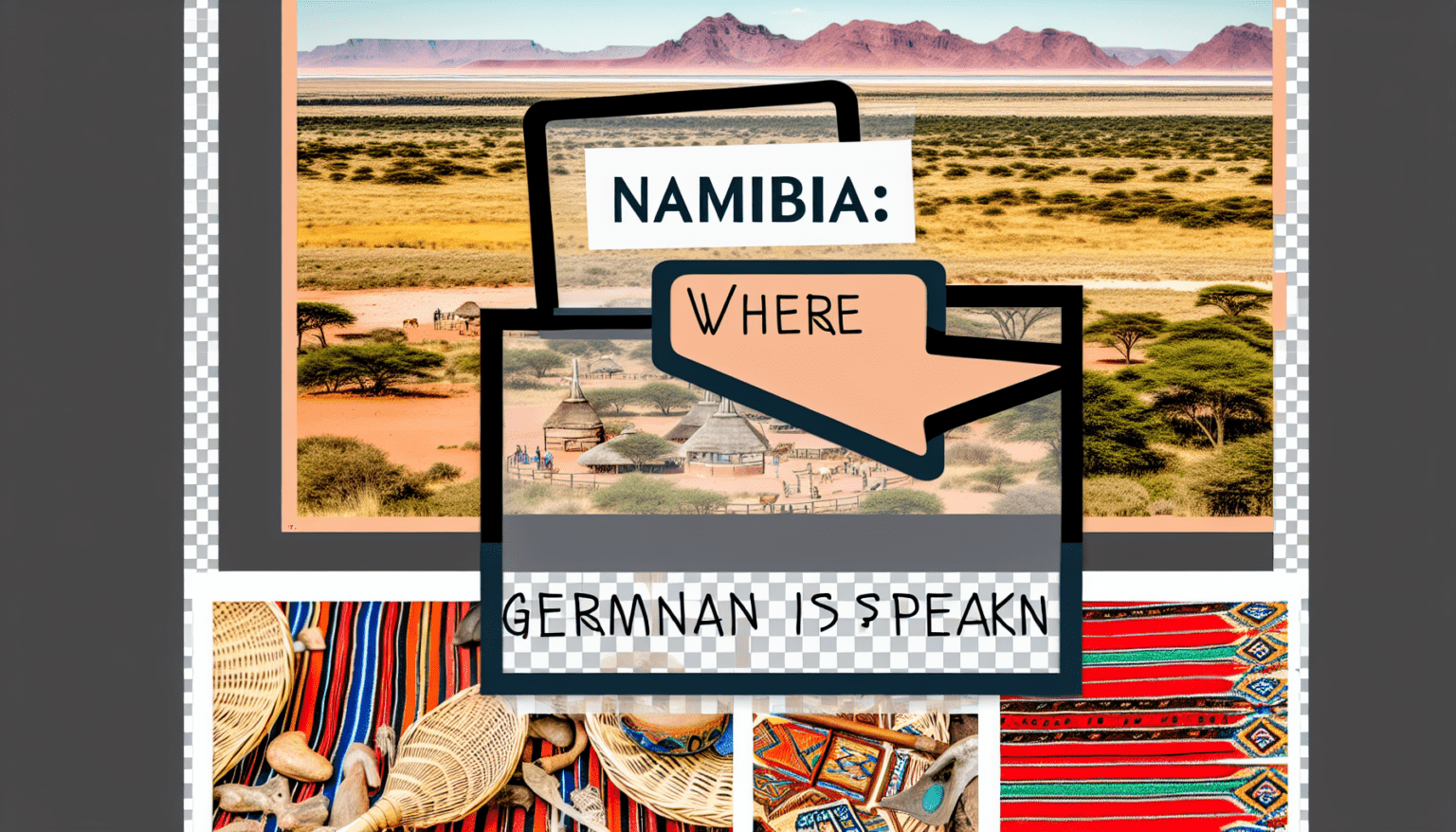 Die Rolle der deutschen Sprache in Namibia: Kultur, Geschichte und ...